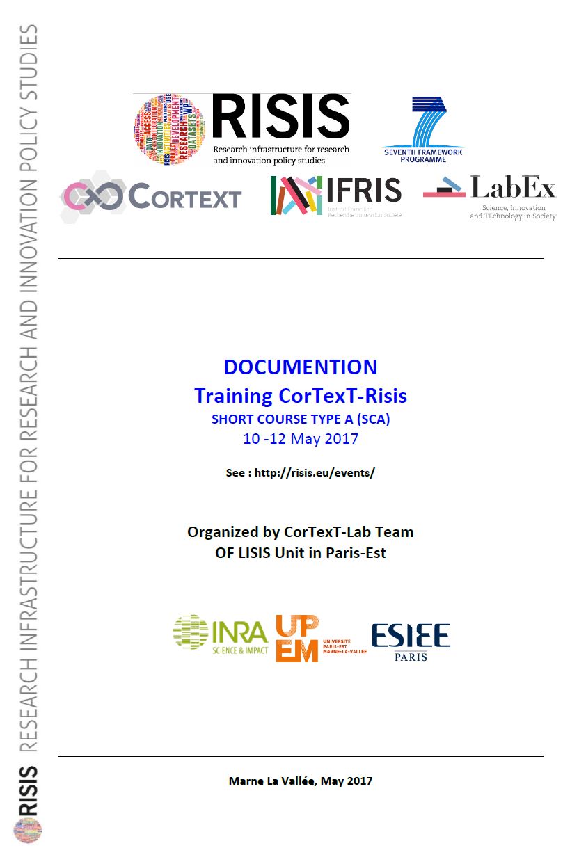 [English] RISIS two days CorText training course - Cortext Manager Documentation