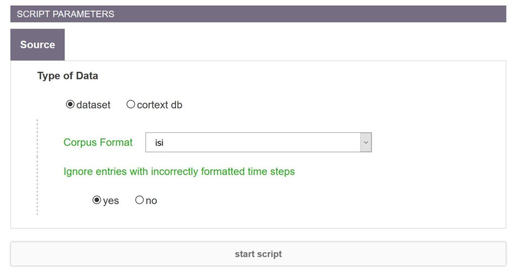 Data Parsing - Cortext Manager Documentation