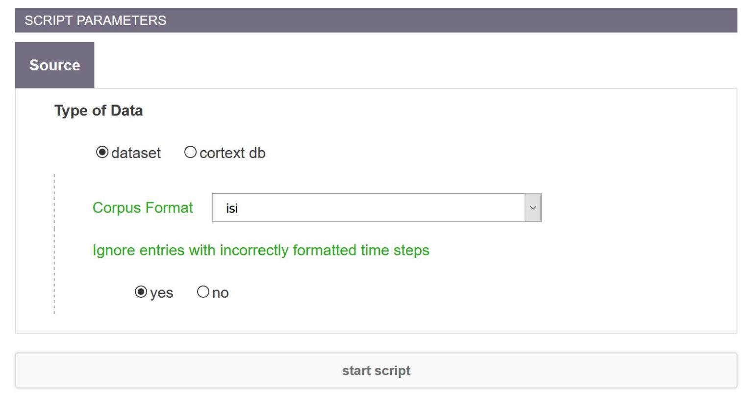 Data Parsing - Cortext Manager Documentation
